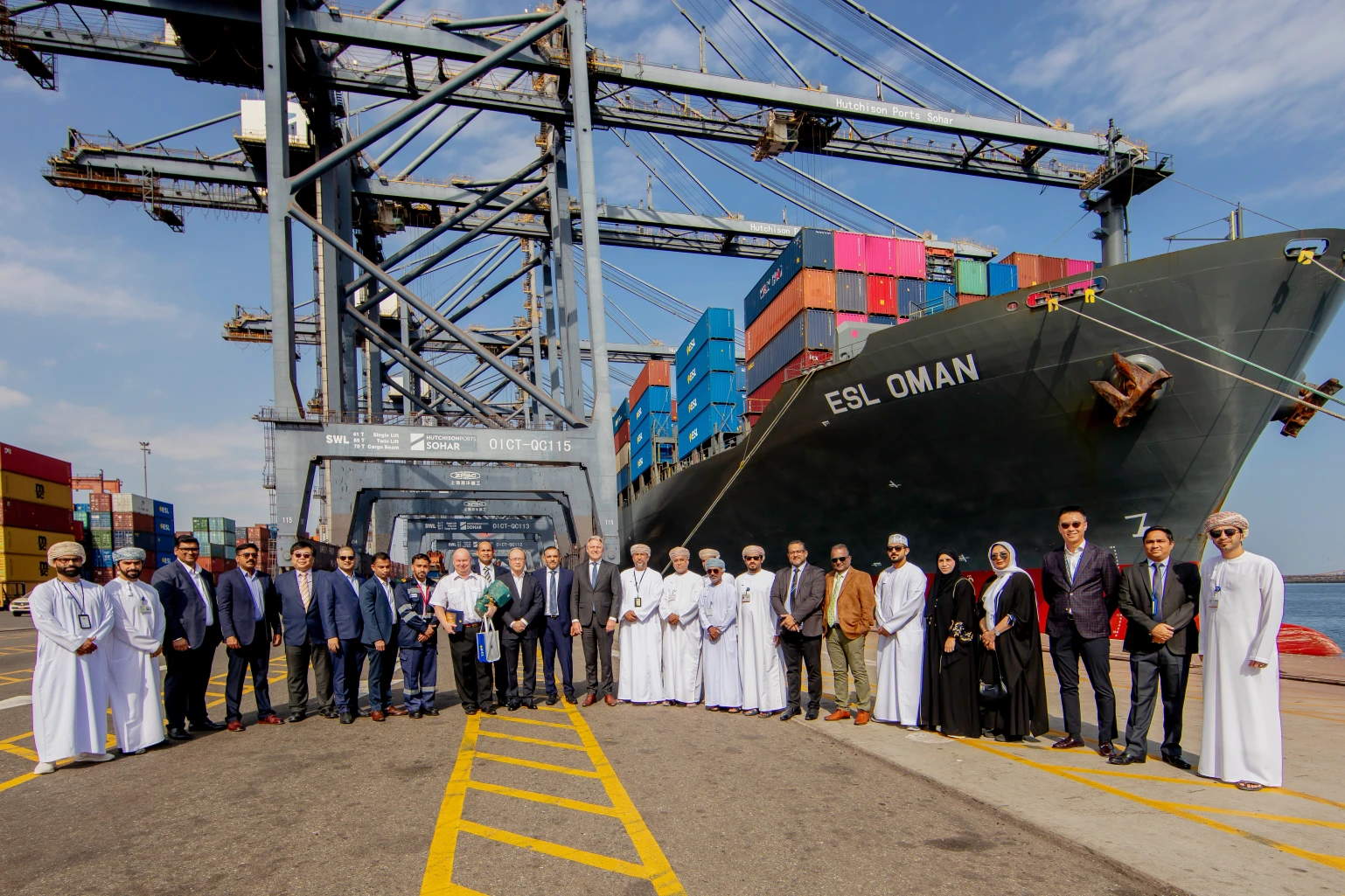 The first ship to be named after the Sultanate: ESL Oman - ESL ...