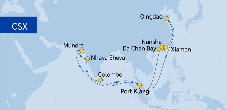 Launch of China Subcontinent Express (CSX) - ESL | Emirates Shipping Line